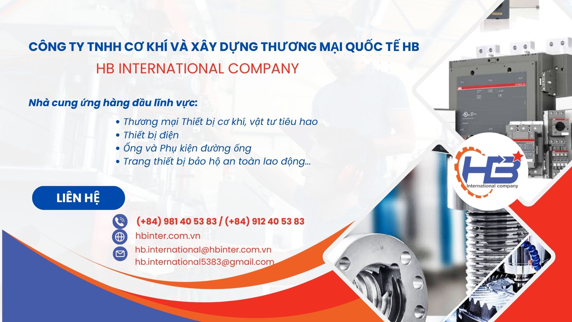 Công ty TNHH Cơ khí Xây dựng và Thương mại Quốc tế HB